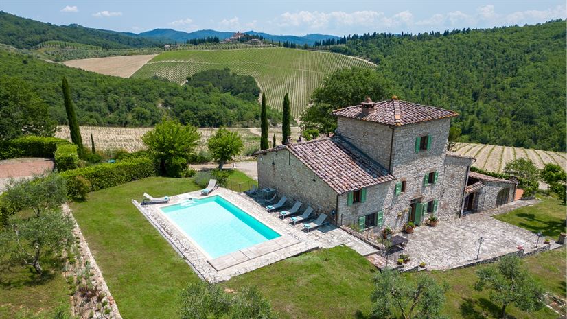 Location Toscane Case Domine - Maison de vacances à Radda in Chianti ...